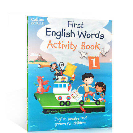 milumilu Original Books Collins First English Words Book 1 Age English ...