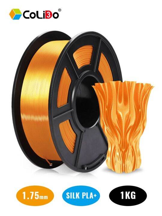CoLiDo SILK PLA + Filament 1.75mm PLA 3D Printer Filament Silk Effect ...