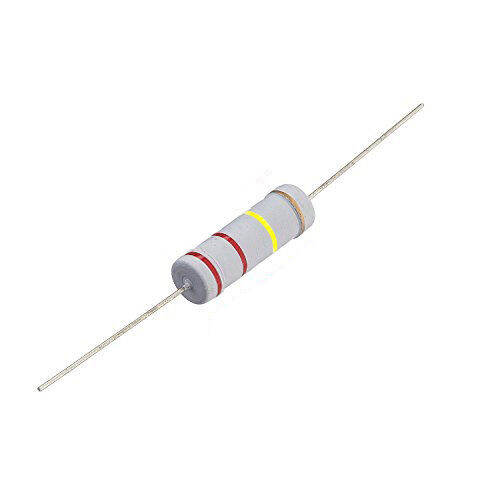 10Pcs 220K Ohm 220000R Resistor, 2W 5% 2 watt Tolerance Carbon Film ...