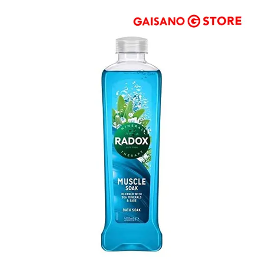 Radox Muscle Soak Blended With Sea Minerals & Sage 500ML | Lazada PH