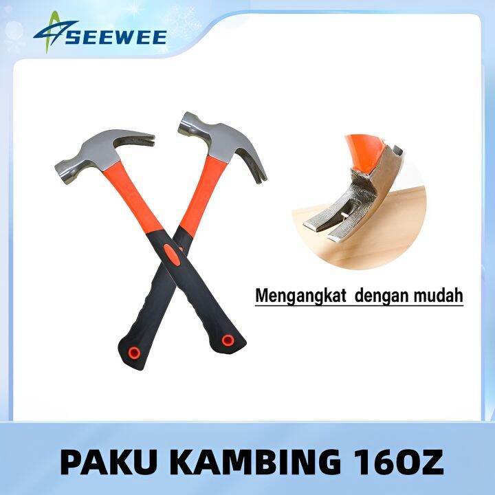 SEEWEE Palu Kambing Claw Hammer Palu Martil Cungkil Paku | Lazada Indonesia