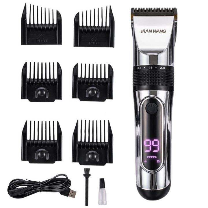 Barber Hair Electric Razor For Hair Cutting Trimming with LED Display ...