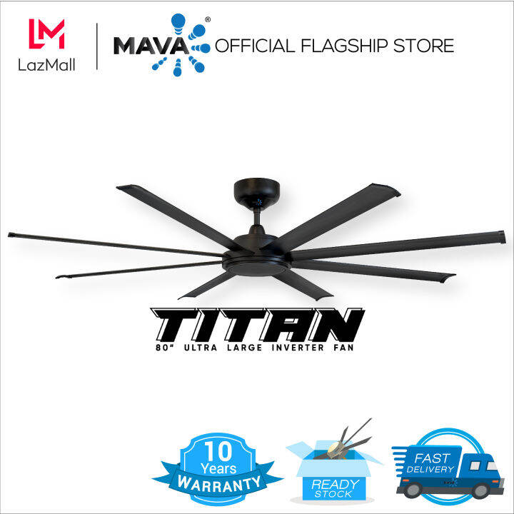 MAVA TITAN 80" DC LARGE Ceiling Fan | Lazada