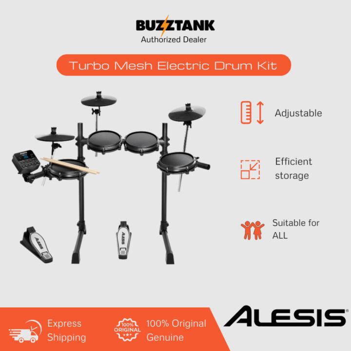 Alesis Turbo Mesh Electric Drum Kit | Lazada