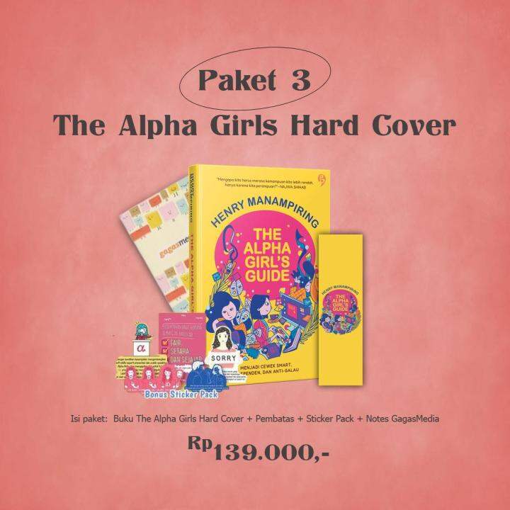 The Alpha Girl's Guide Hard Cover + Bonus - Henry Manampiring | Lazada ...