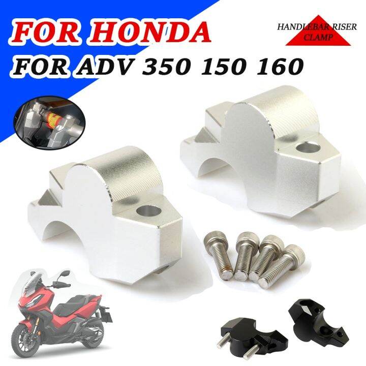 For ADV350 Handlebar Riser For Honda ADV 350 160 150 ADV160 ADV150 2023 Up Backs Moves Bracket ...