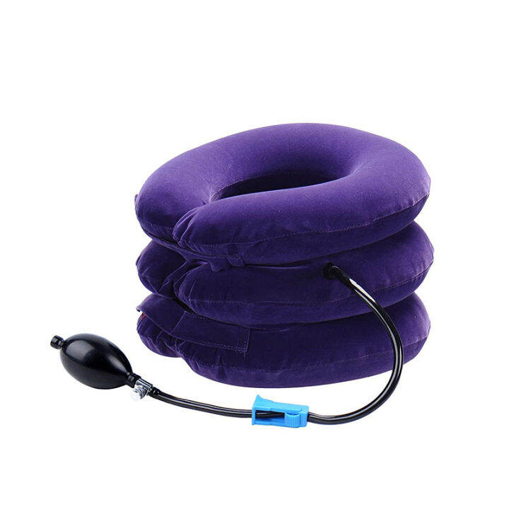 Inflatable Neck Stretcher Cervical Traction Collar Air Neck Support ...