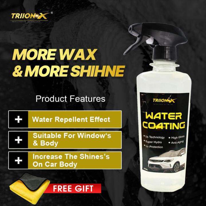 Water Coating for Car Body & Windows 1 Step Easy Coating | Lazada