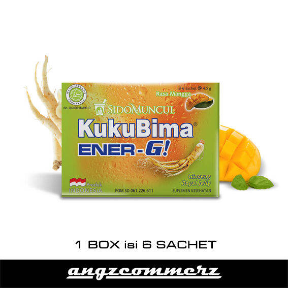 SIDOMUNCUL Kuku Bima Ener G Mangga 6 Sachet | Lazada Indonesia