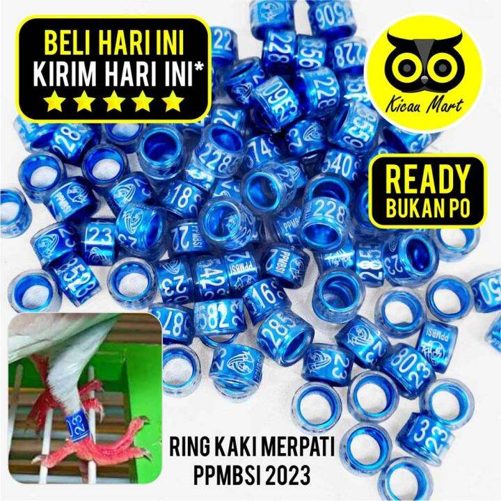 RING PPMBSI 2023 RING MERPATI BALAP PPMBSI 2023 GELANG CINCIN RING KAKI ...