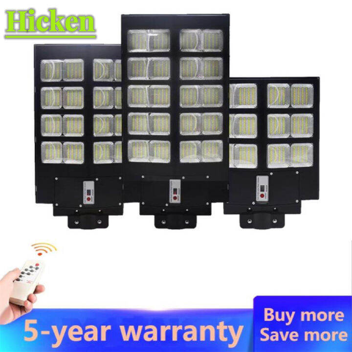 Hicken 600-800 watt complete set of solar street lights | Lazada PH