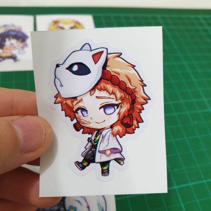 Sticker Anime Demon Slayer Set - Sabito | Lazada Indonesia