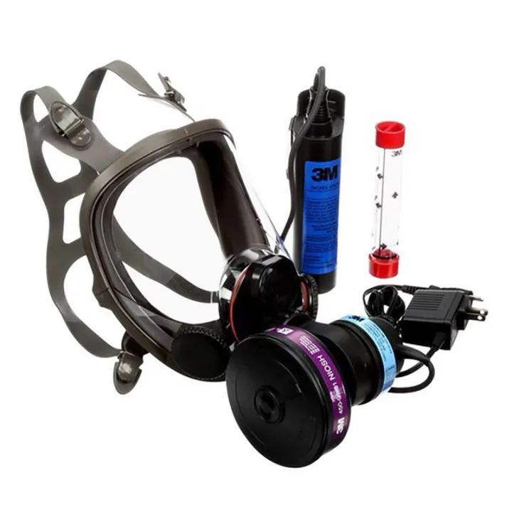 ⚡สินค้าพร้อมส่ง⚡หน้ากากป้องกัน🦠3M™ Powerflow™ Face-Mounted Powered Air ...