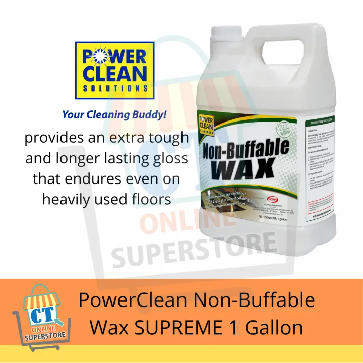 PowerClean Non-Buffable Wax Supreme 1Gallon | Lazada PH