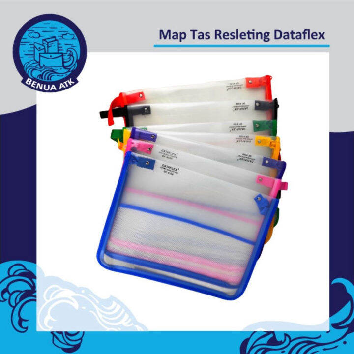 Map Plastik Tas Resleting / Zipper Bag Folio Dataflex DF-321 | Lazada ...