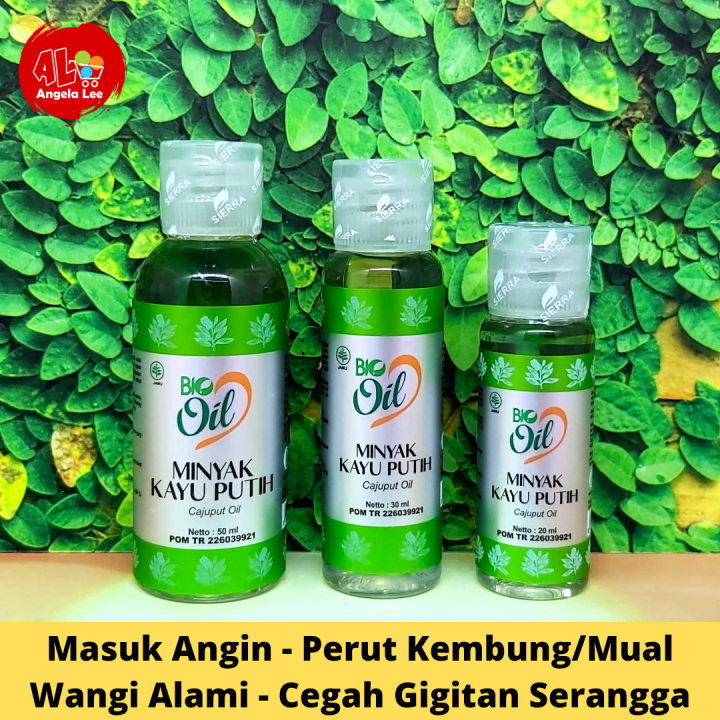 BIO OIL Minyak Kayu Putih Wangi Alami Hangat Masuk Angin Gatal Nyamuk | Lazada Indonesia
