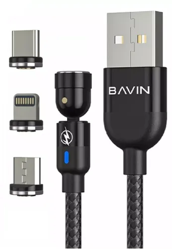 [Cable Only] Bavin CB223 Qualcomm 3.0 3in1 Cable IOS Lightning/Micro ...