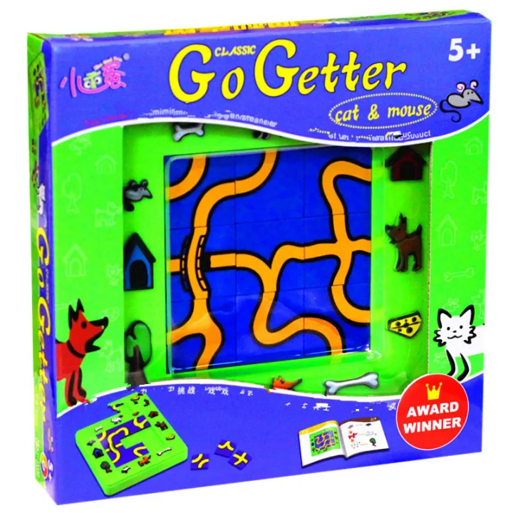 Smart Games Go Getter Cat & Mouse小乖蛋猫和老鼠任务迷宫 | Lazada