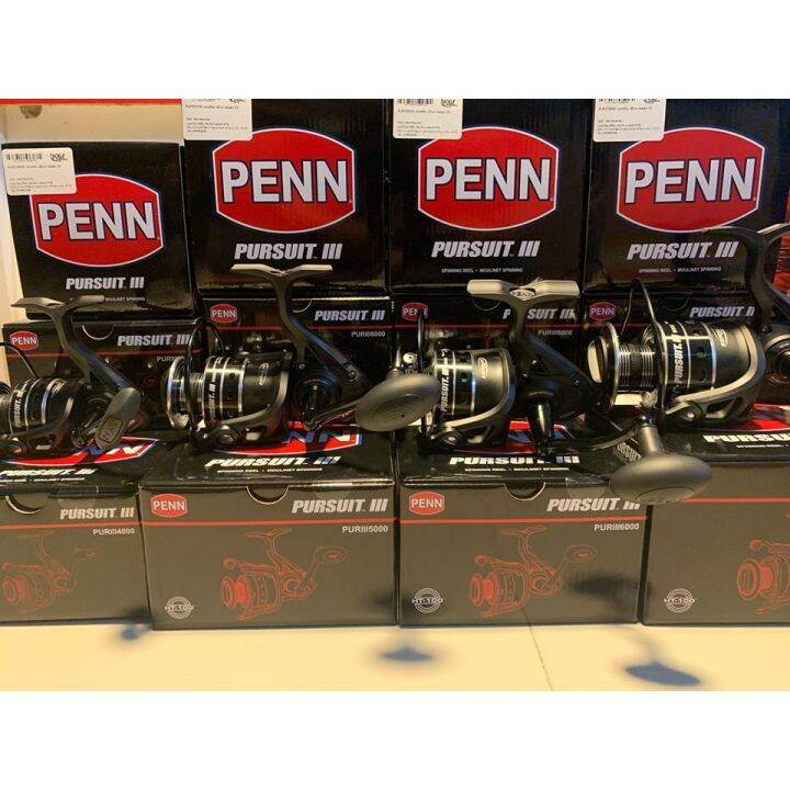 พร้อมส่ง ของอยู่ไทย PENN Pursuit III สปินสายโหด ประหยัด KM4.23427 มา ...