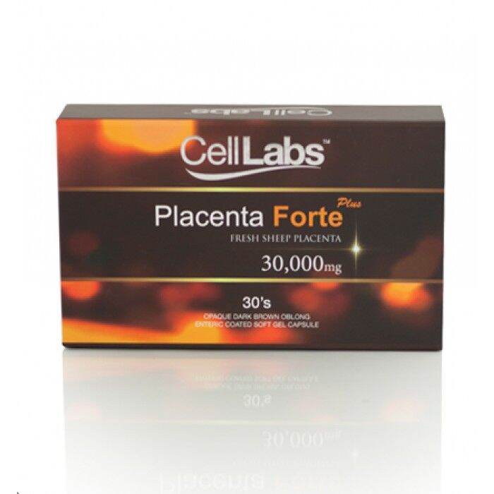 CELLLABS SHEEP PLACENTA FORTE PLUS 30,000MG 30's | Lazada