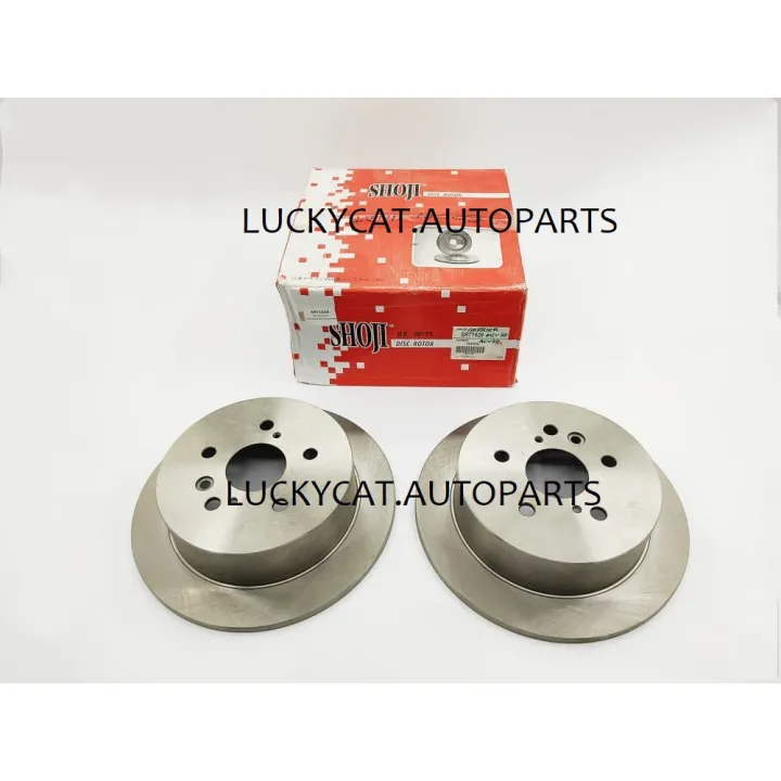 TOYOTA HARRIER MCU30, ACU30 DISC ROTOR REAR SETS SHOJI | Lazada