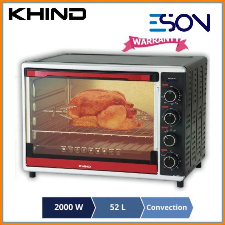 (BUBBLE WRAPING)Khind 52Liters Electric Oven OT5205 with Convection ...