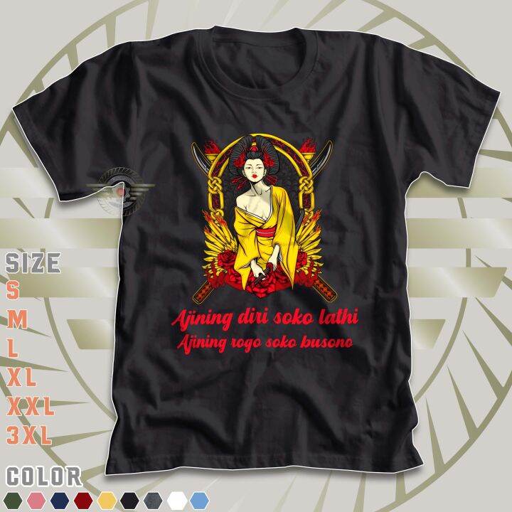 KAOS KATA KATA JAWA AJINING ROGO SOKO BUSONO | Baju Culture Java Series ...