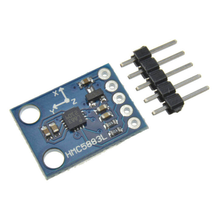 Seasboat GY-273 HMC5883 HMC5883L 3-5V Triple Axis Compass Magnetometer Sensor Module for Arduino ...