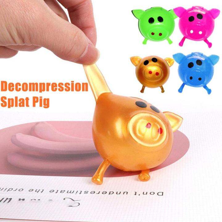 Decompression Splat Ball Vent Pig Toy Venting Ball Antistress Kids Ball ...