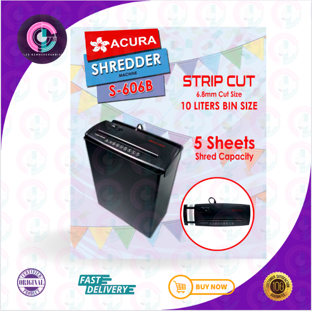 ACURA S-606B Shredder Machine | Lazada PH