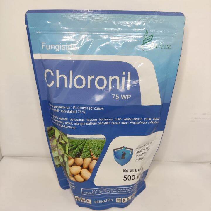 Fungisida CHLORONIL 75WP klorotalonil 75% | Lazada Indonesia