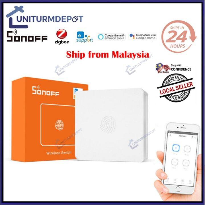 Original SONOFF SNZB-01 - Zigbee Wireless Switch | Lazada