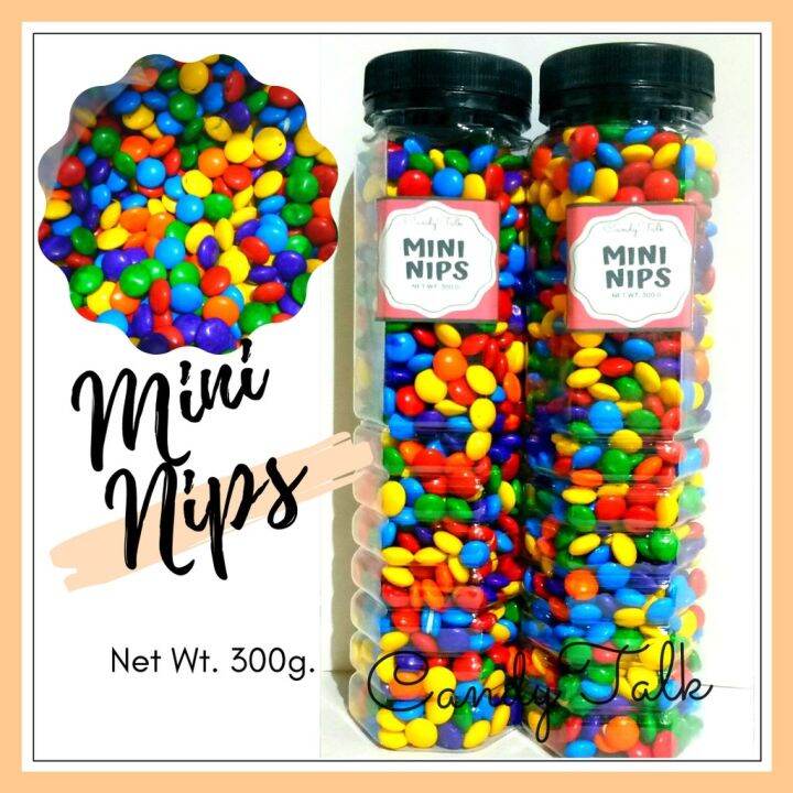 Mini Chocolate Nips or Mini Lentils 300g. CandyTalk | Lazada PH