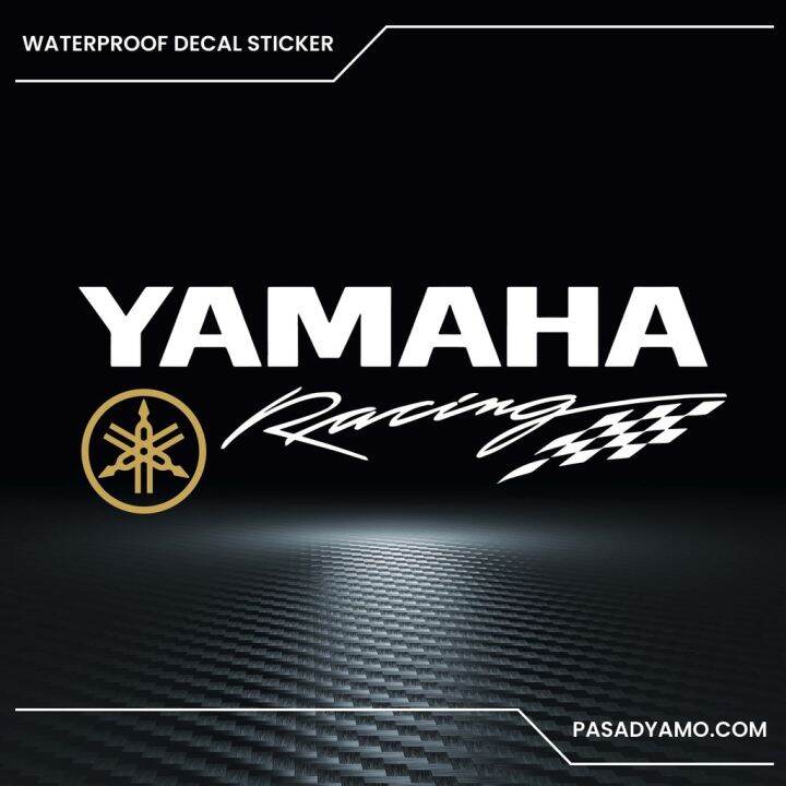 Yamaha Racing Decal Sticker for Cars and Motorcycles 2.25 x 6.25 inches ...