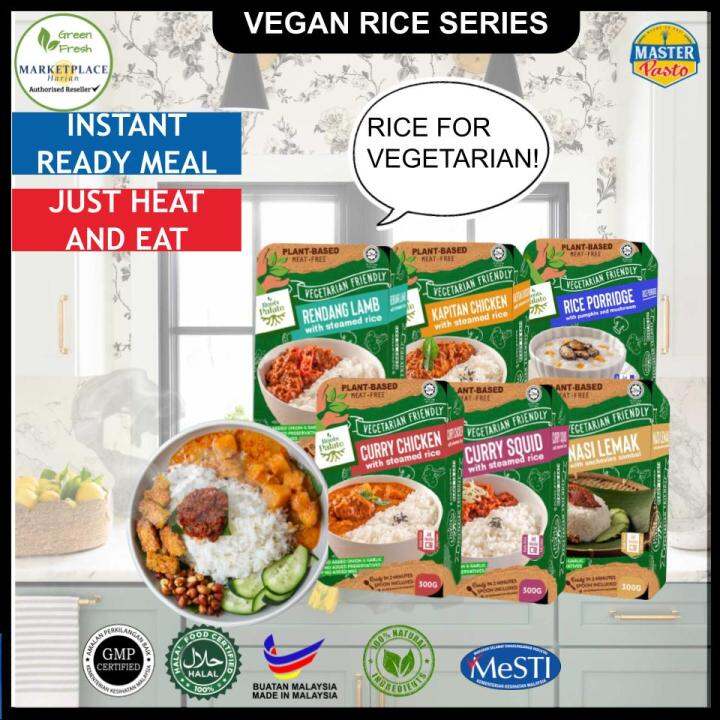 Master Pasto Halal Vegan Vegetarian Roots Palate Food Rice Porridge ...