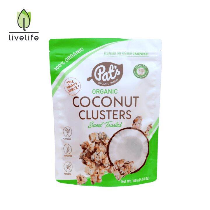 Pat's Organic Clusters 140g | Lazada PH