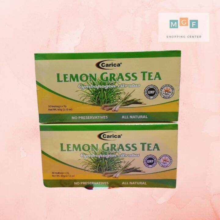 HOT HVKYA Carica Lemon Grass (Tanglad) Tea - 30 Teabags x 2gms | Lazada PH