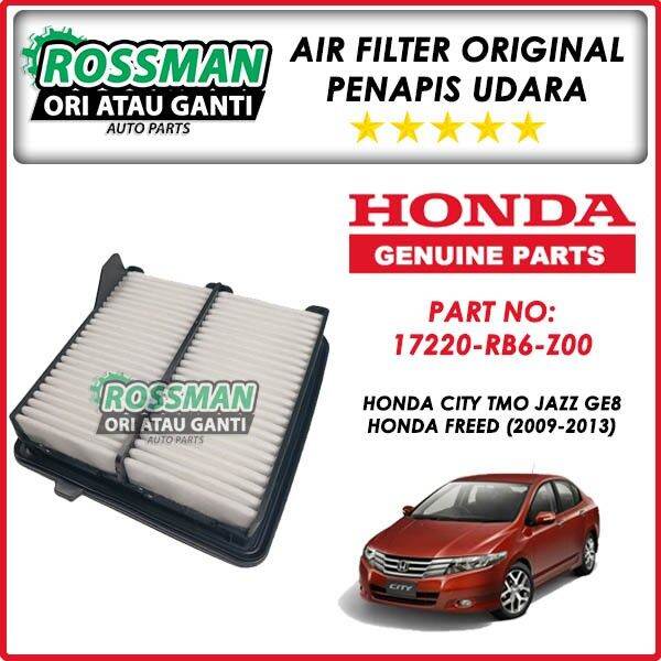ORIGINAL HONDA CITY TMO JAZZ GE8 HONDA FREED (2009-2013) AIR FILTER ...