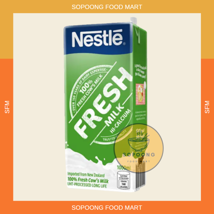 NESTLE Low-Fat, Non-Fat & Fresh Milk High Calcium 1L | Lazada PH