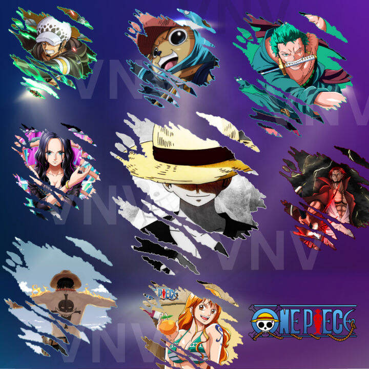 ONE PIECE Scratch Sticker Anime Vinyl Waterproof | Lazada PH