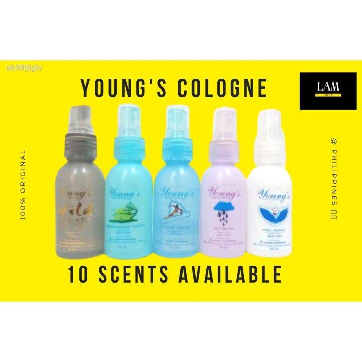﹍Youngs Cologne 50mL Atomizer Young’s Spray Cologne 50ml Wild fantasy ...