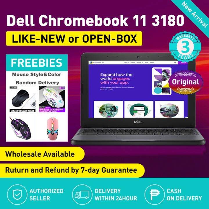 Hot sale】【100 Lucky Draw 】Dell Chromebook 3180 Affordable Netbook ...