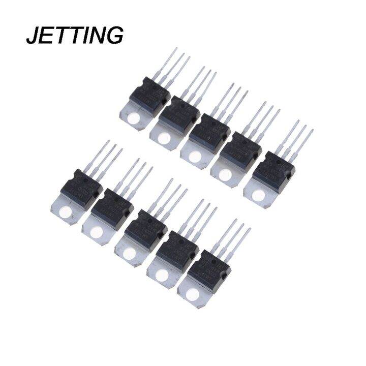 Three-Terminal Voltage Regulator 10 Pieces ST LM317T LM317 Regulated Power | Lazada