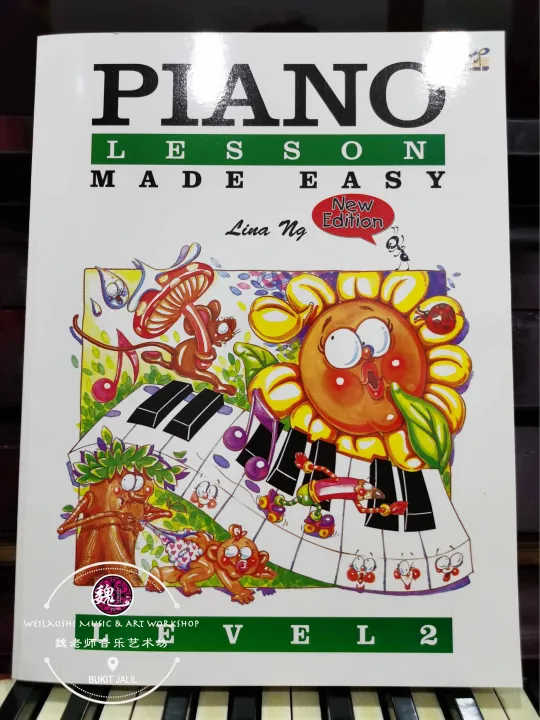 Piano Lesson Made Easy Level 2 Music Book Rhythm MP by Lina Ng | Lazada