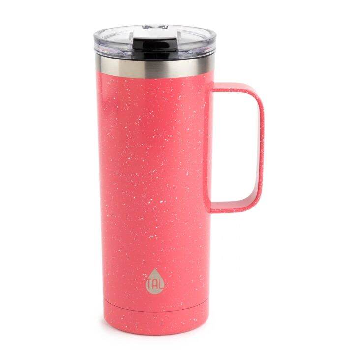 TAL Stainless Steel Mountaineer Mug 20 fl oz, Bright Pink /Green ...