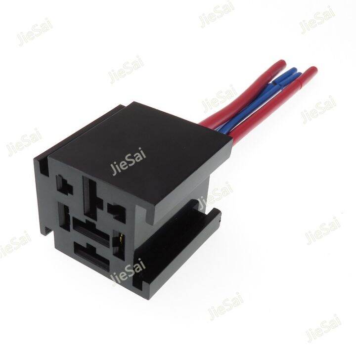【CW】 4 Pin 5 Relay Socket Plug With Wires Relays | Lazada.co.th