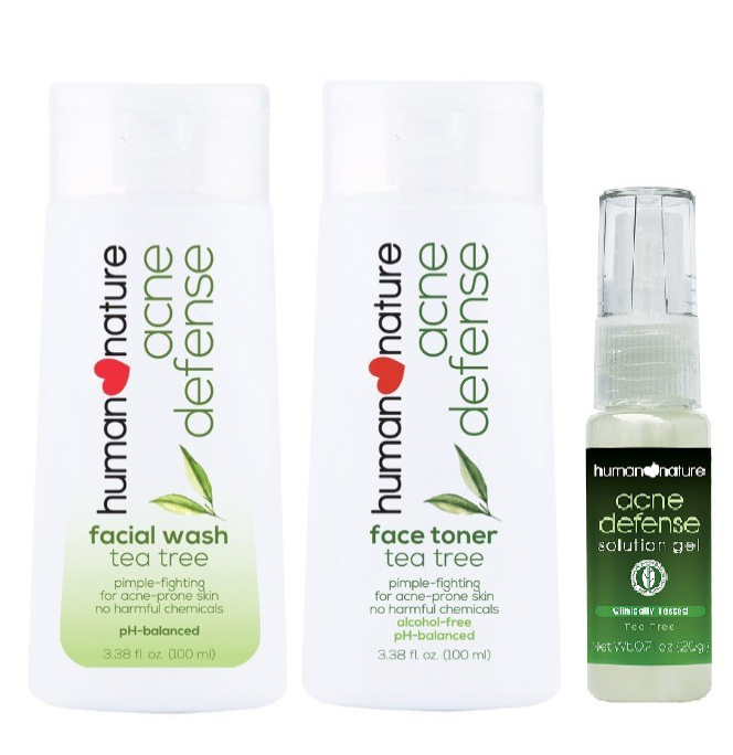 Acne Defense 1 Set Trio/ Anti-acne/ Anti-pimples - Human Nature | Lazada PH