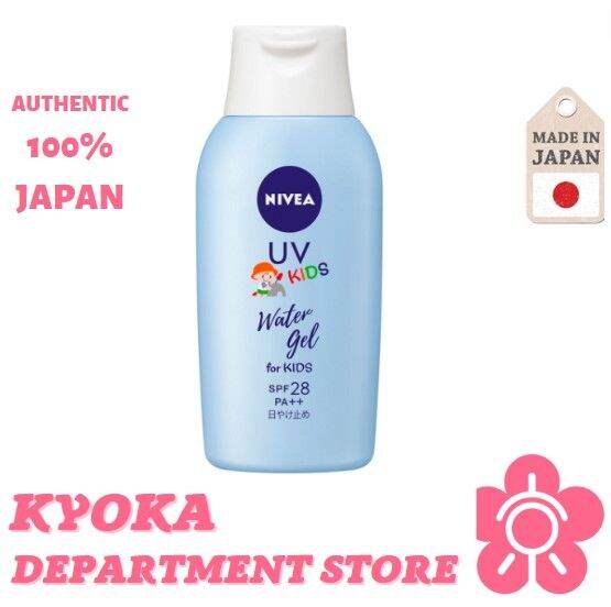 Nivea Sun SPF28 Protective Water Gel for Kids, 4.2 oz (120 g) [Ship from JP / 100% Authentic ...