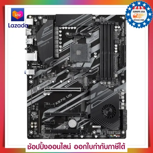 MAINBOARD (เมนบอร์ด) AM4 GIGABYTE X570 UD (REV. 1.1) [# เมนบอร์ด ...