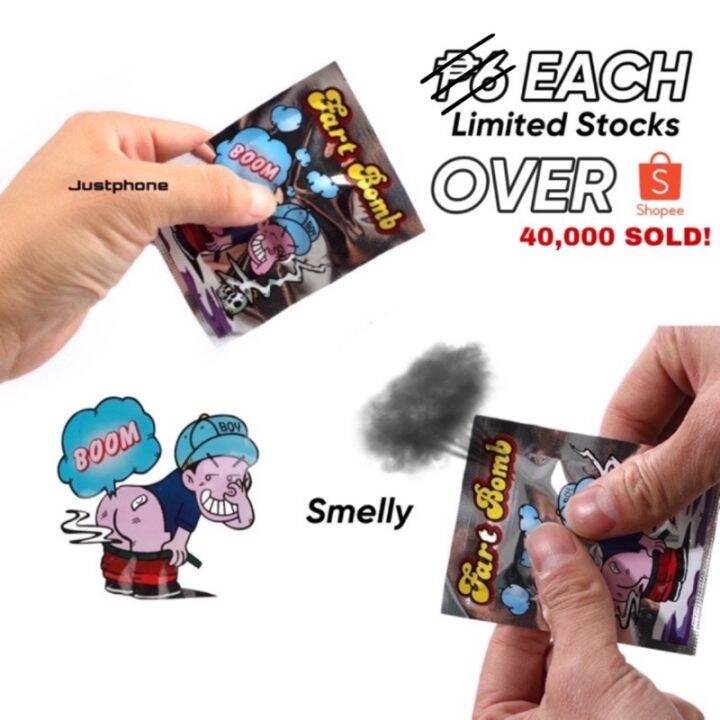 COD Fart Bomb Prank Bad Smell Prank toy | Lazada PH